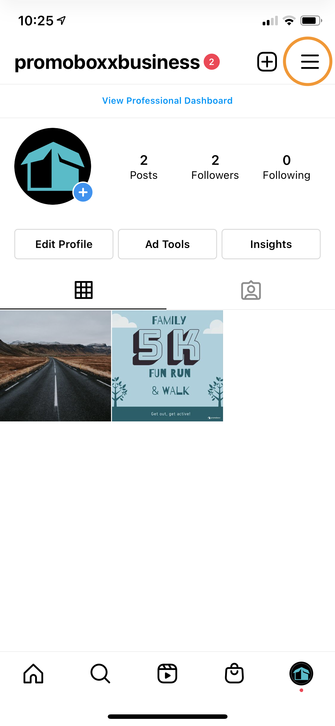 Conversión de una cuenta personal de Instagram en una cuenta comercial – Academia Promoboxx para ...